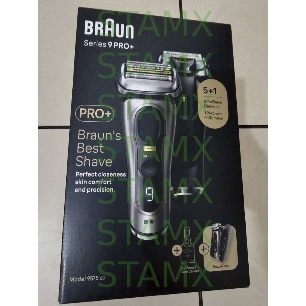Jual Pencukur / Cukuran ORIGINAL merk Braun Series 9 PRO + 9575 cc ...