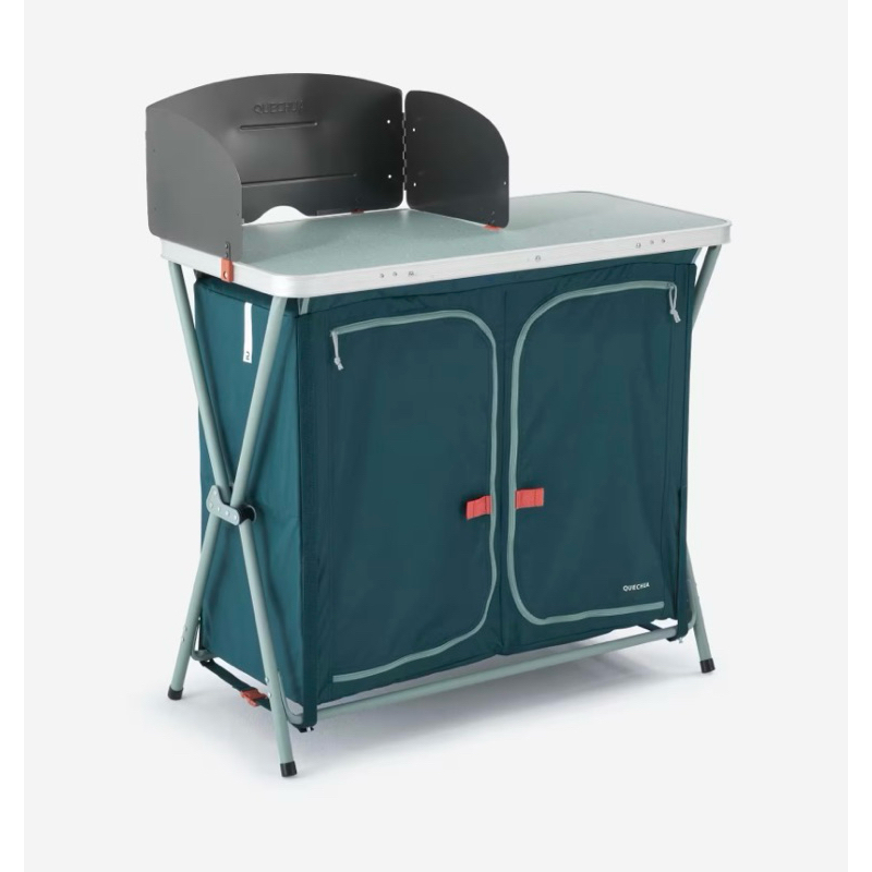 Jual Preloved Quechua Kitchen Set Lipat Folding Camping Kitchen Cabinet ...