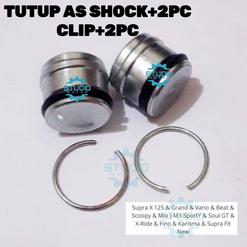 Jual Tutup As Shock Depan + Kip Atas Supra X Grand Vario Beat Scoopy ...