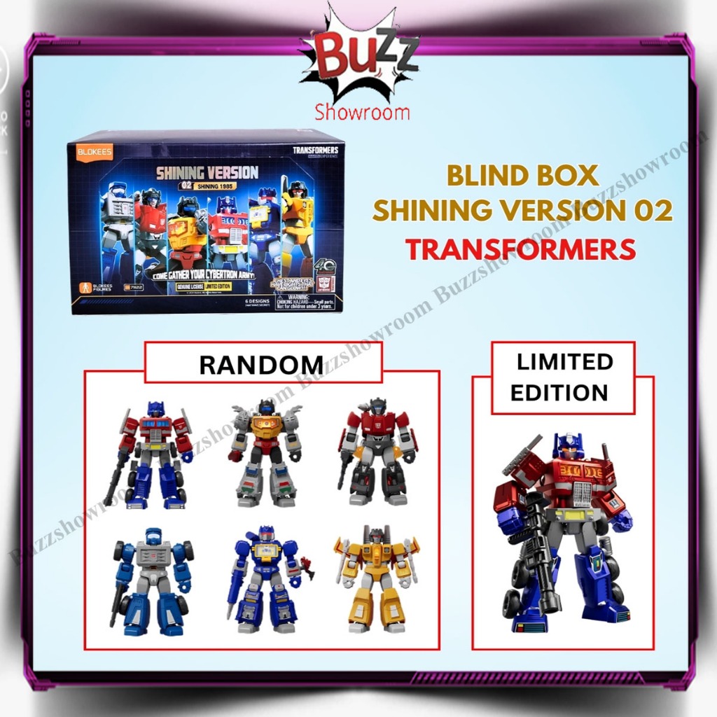 Jual Blokees Blind Box Transformers Shining Version 02 Original ...