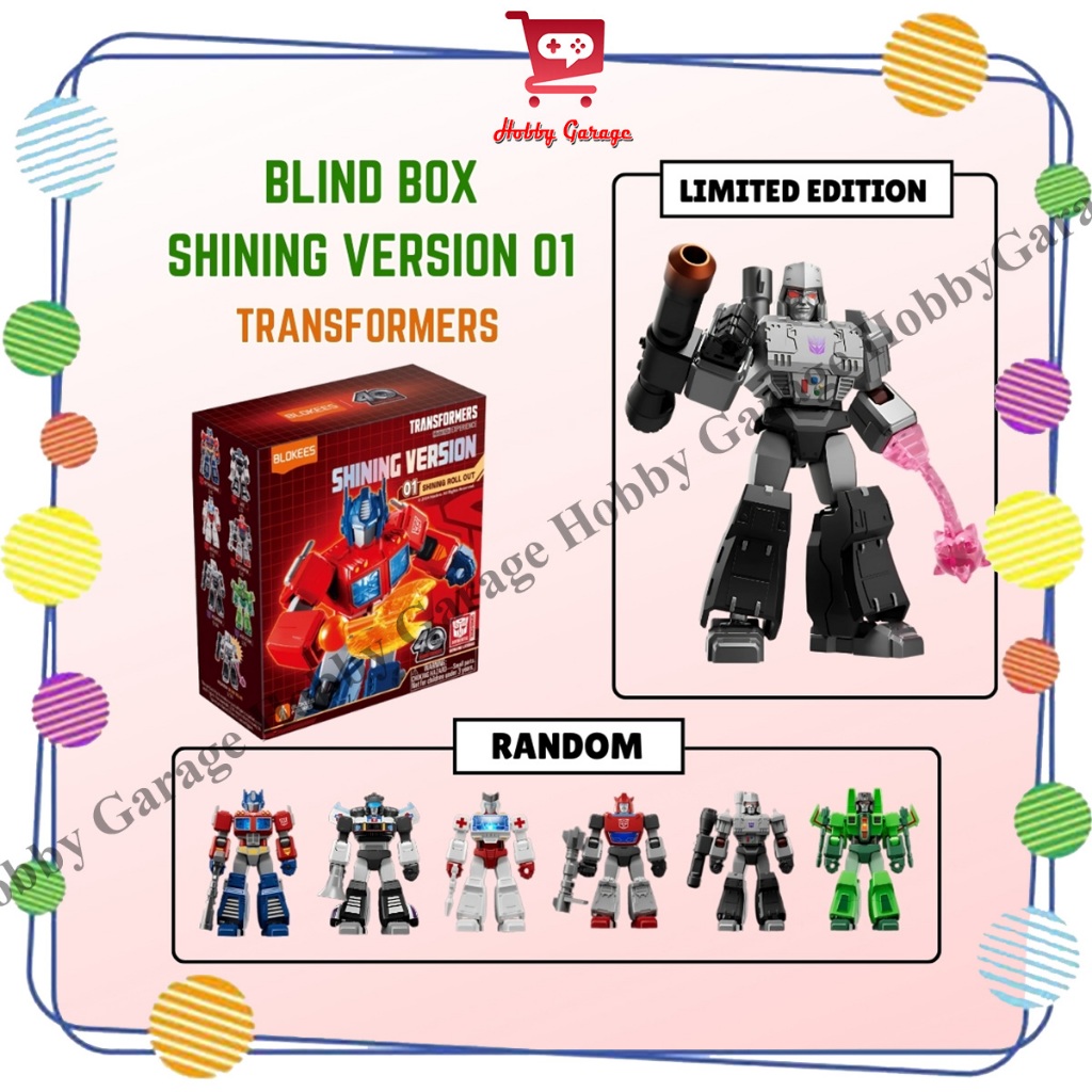 Jual Blokees Blind Box Transformers Shining Version 01 Shining Roll Out ...