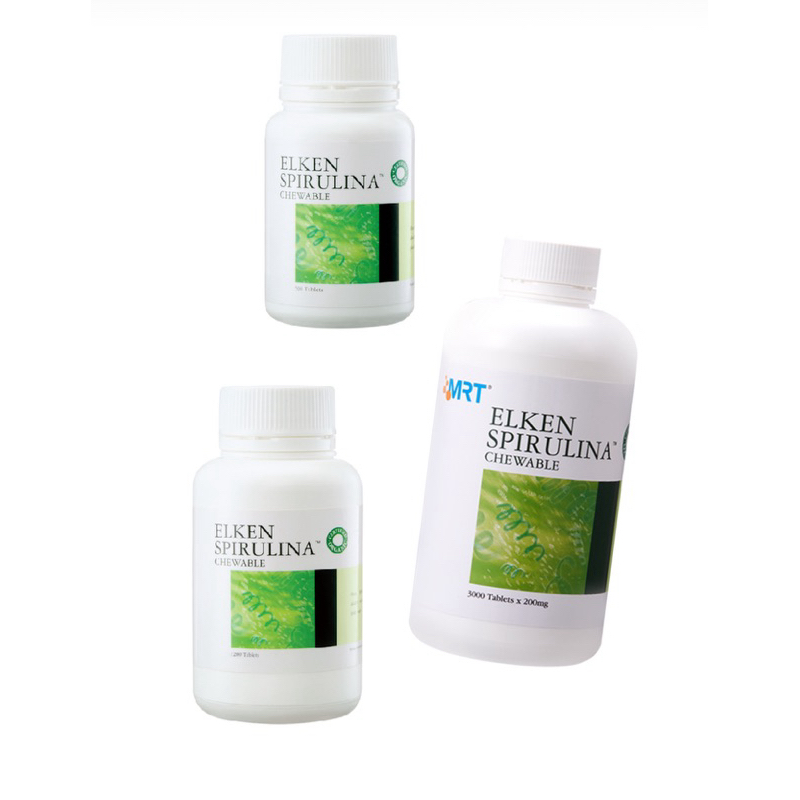 Jual Elken Spirulina 500 / 1200 / 3000 Tablet | Shopee Indonesia