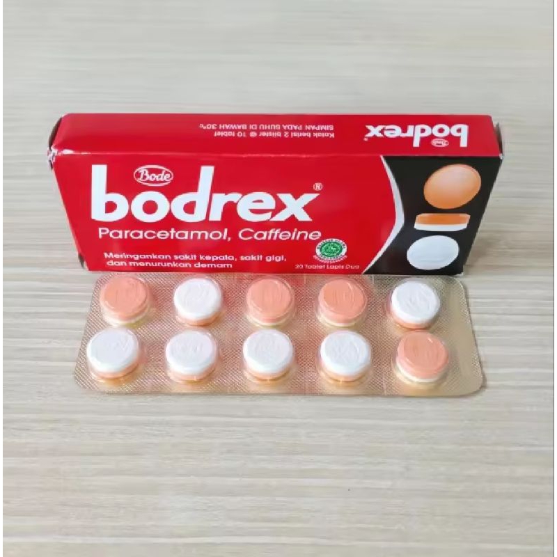 Jual BODREX PARACETAMOL 1 STRIP 10 TABLET | BODREK SAKIT GIGI SAKIT ...