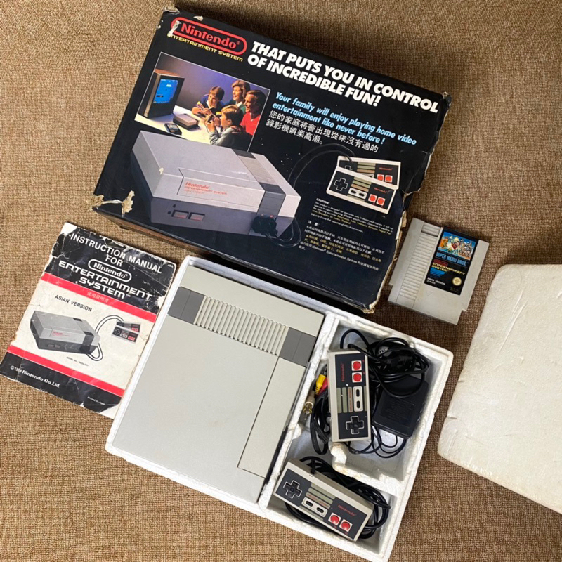 Jual Nintendo Entertainment System / Nintendo Nes Fullset Original ...