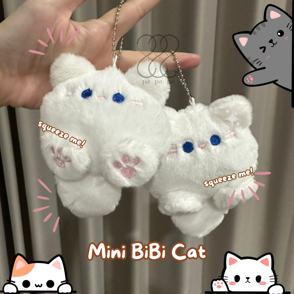Jual [PaPaPa] - COD - Gantungan Kunci BiBi Cat Boneka Kapibara Lucu ...