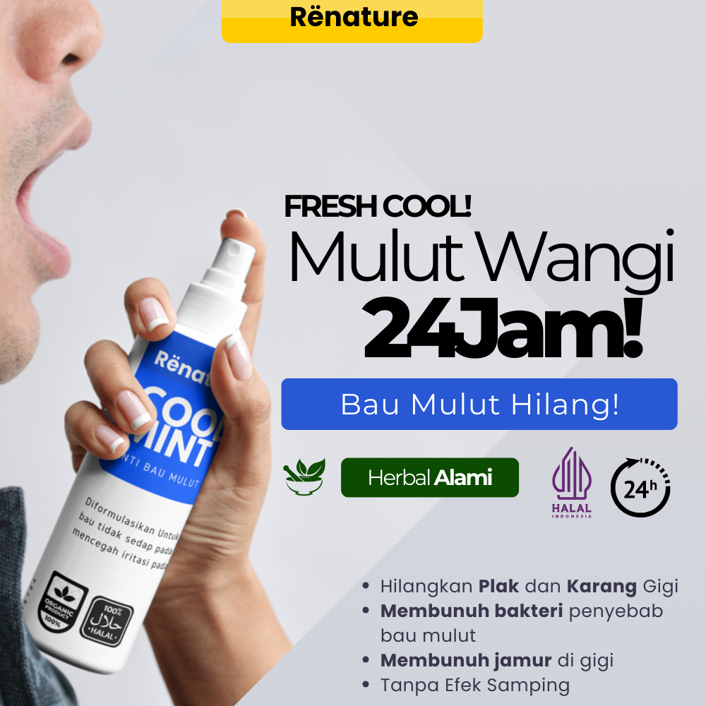 Jual Fresh Cool Mouth Spray - Parfum Mulut,Pengharum Mulut & Penyegar ...