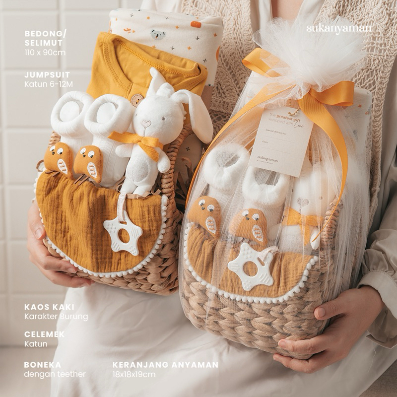 Jual Mini Baby Gift Set | Hadiah Kelahiran Bayi | Hampers Newborn Baby ...