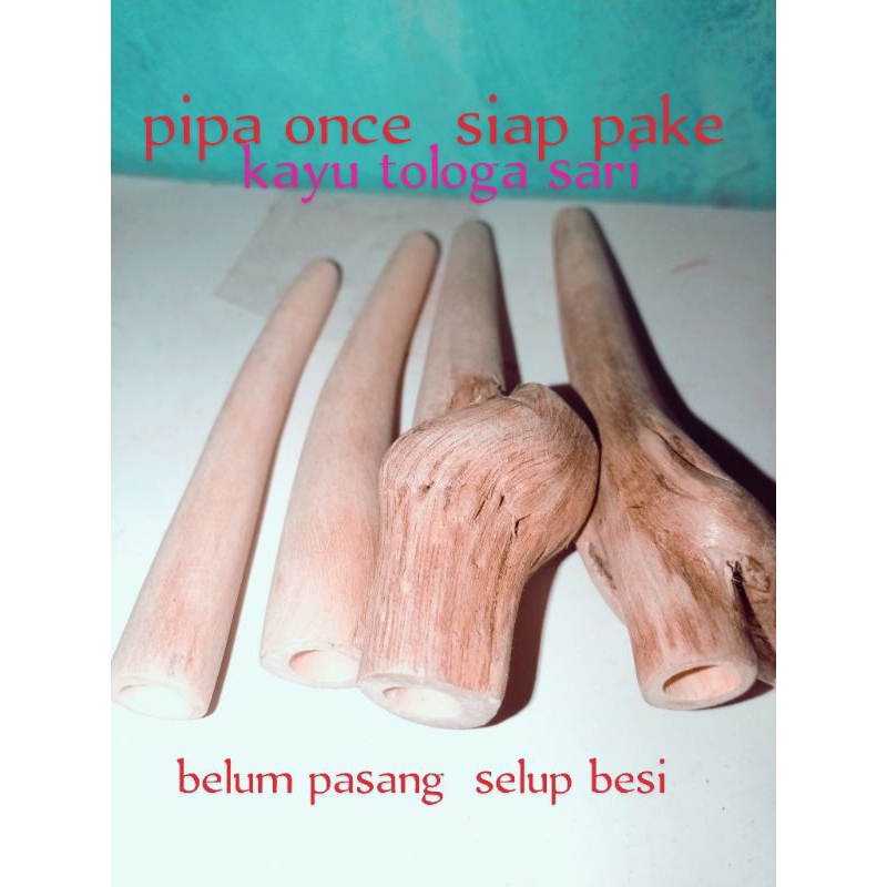 Jual pipa once dari kayu tologa sari rendom | Shopee Indonesia