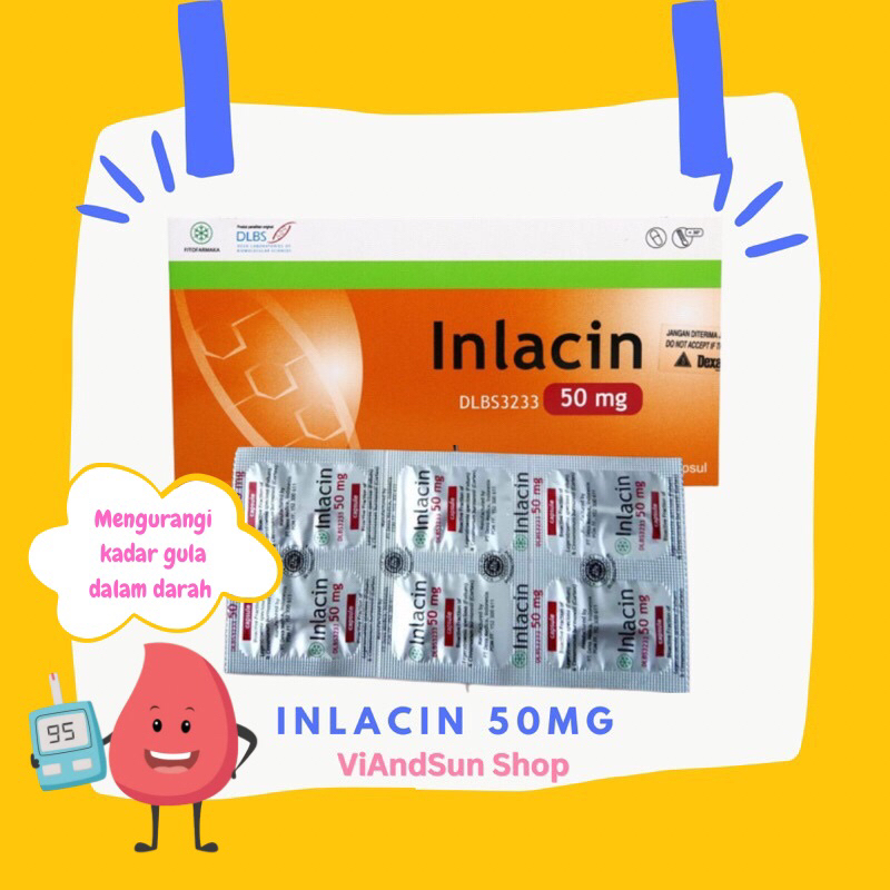 Jual Inlacin 50 Mg Box 30 Kapsul | Shopee Indonesia