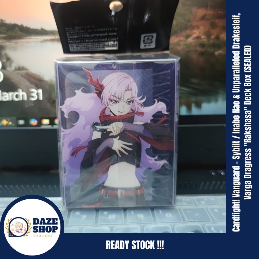 Jual Cardfight! Vanguard - Deckbox Sybilt / Inabe Nao & Unparalleled ...
