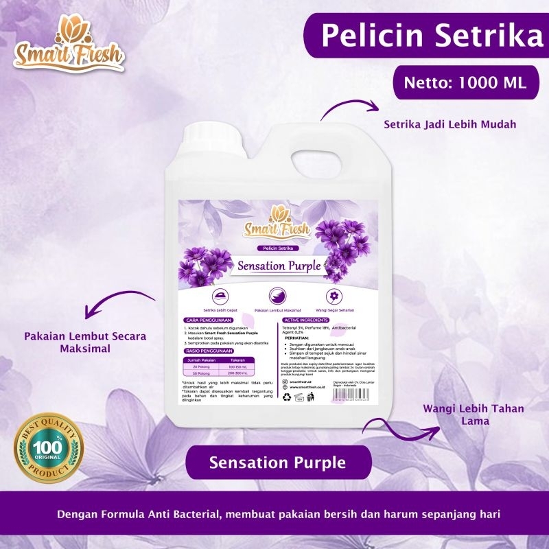Jual SMART FRESH Pewangi Setrika Dan Pelicin Setrika Pakaian Laundry ...