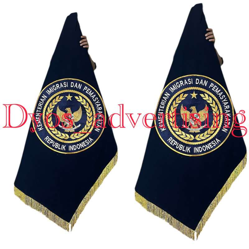 Jual Bendera Pataka KEMENIMIPAS RI Terbaru Kementerian Imigrasi Dan ...