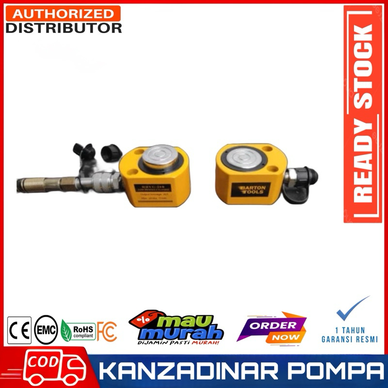 Jual 30 Ton Low Hydraulic Cylinder Jack Silinder Hidrolik Pendek BARTON | Shopee Indonesia