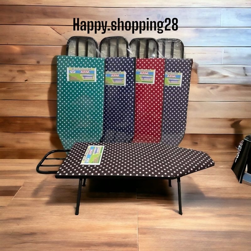 Jual Meja lipat setrika model DUDUK kuat | Shopee Indonesia