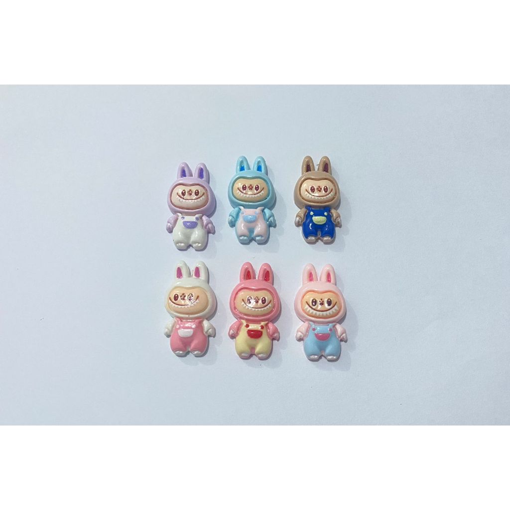Jual (12pcs) | Manik Clay Boneka Labubu Tanpa Kawat | Shopee Indonesia