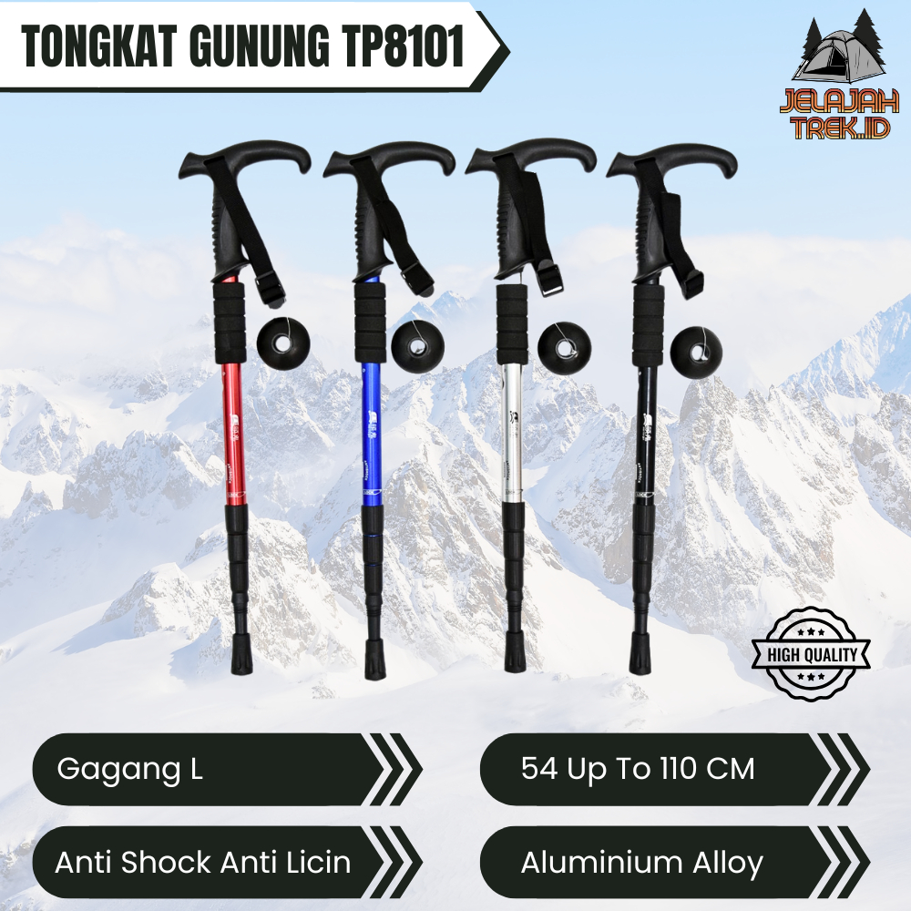 Jual 【JT.ID】Tongkat Gunung TP8101 Trekking Poles / Tracking Pole ...