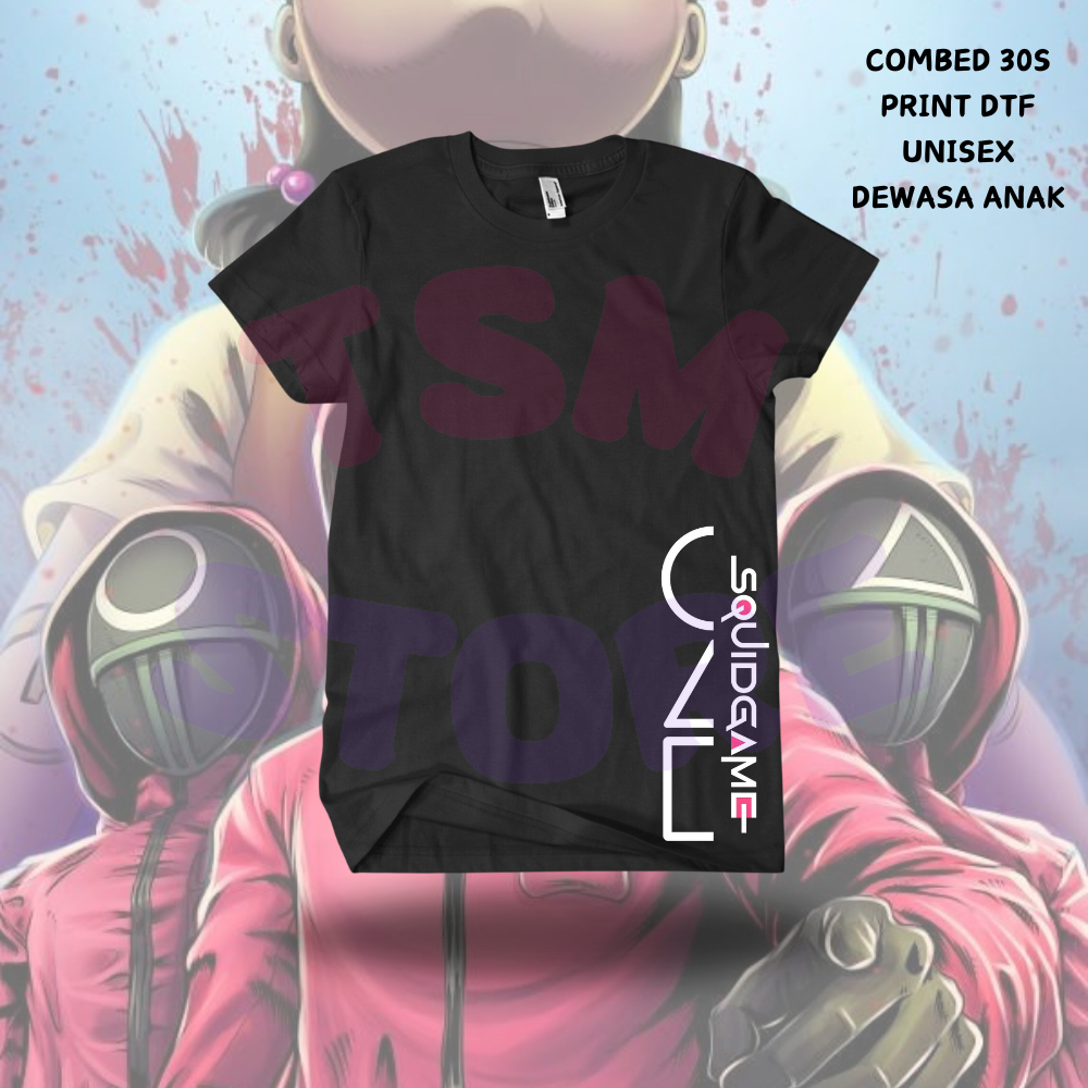 Jual TSM BAJU KAOS SQUID GAME RED LIGHT GREEN LIGHT - KOREA HITS ...