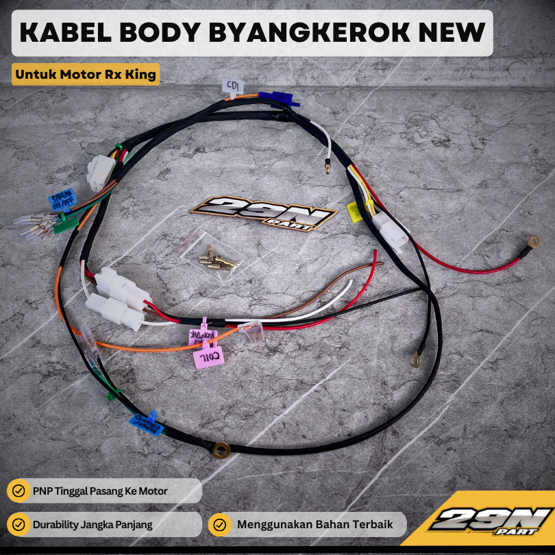 Jual KABEL BODI BODY FULL SOKET RX KING RXK RXKING RXS BANDUNG STYLE ...