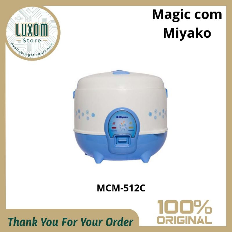 Jual Magic Com Miyako MCM-512C/Magic Com Miyako/Penanak Nasi/Magic Com ...