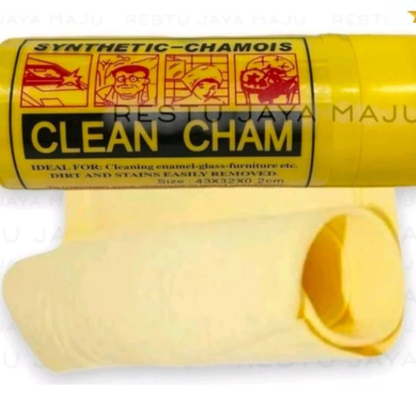 Jual KAIN LAP KANEBO JUMBO + BOX CLEAN CHAM 43X32CM | Shopee Indonesia
