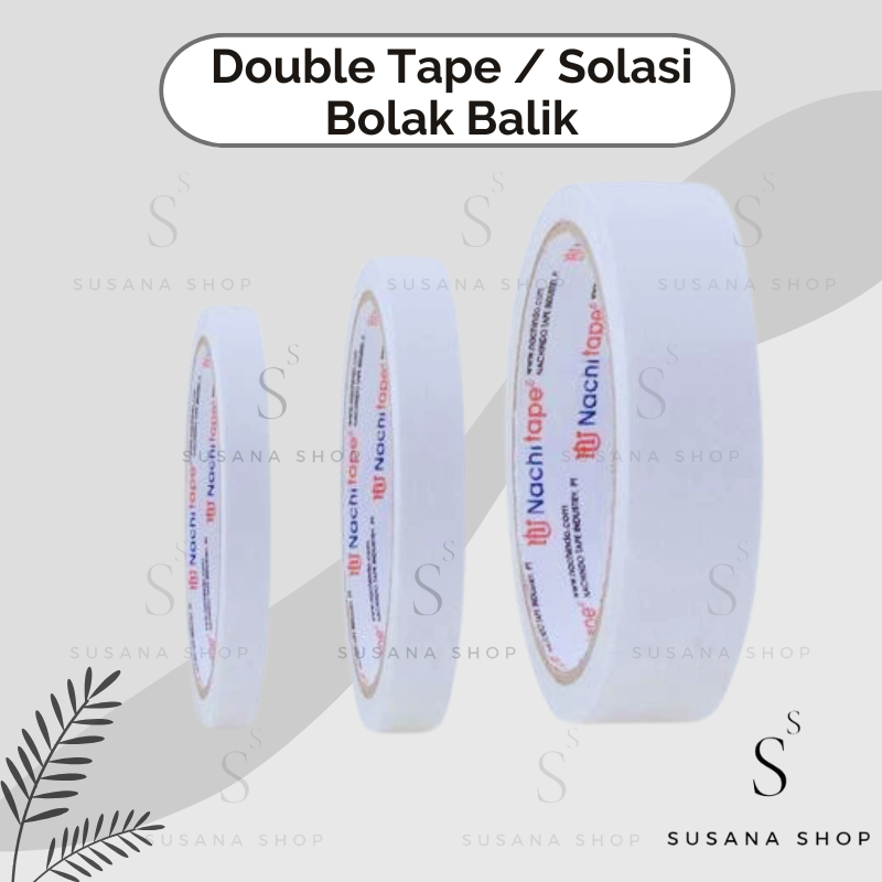 Jual Double Tape - Solasi Bolak - Balik Berbagai Ukuran / Double Tip ...