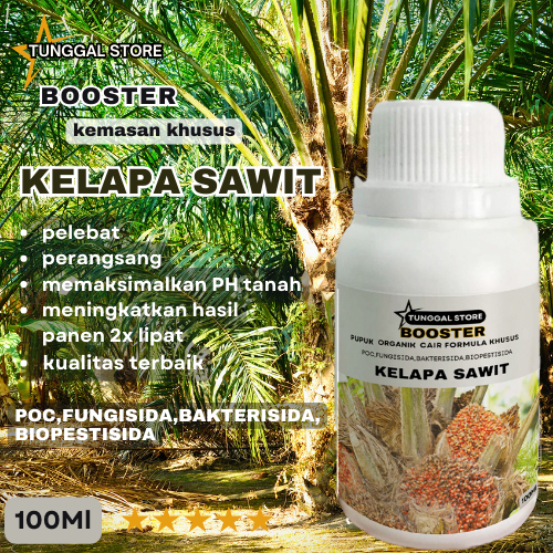 Jual Booster Organik Cair Tanaman Kelapa Sawit, POC Kompos Pelebat dan perangsang Kelapa Sawit ...