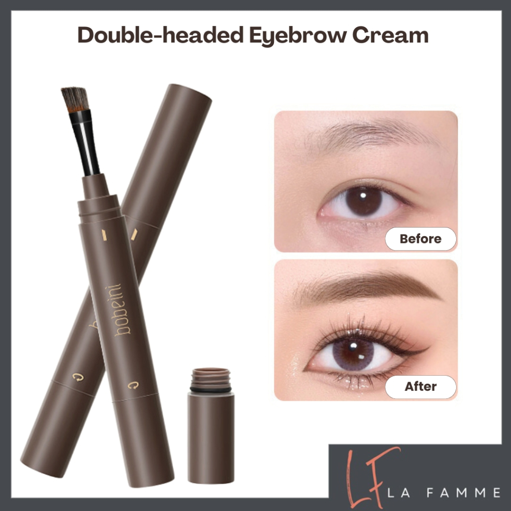 Jual BOBEINI - Eyebrow 2in1 Double Head Brush Cream Kuas Alis Pensil ...