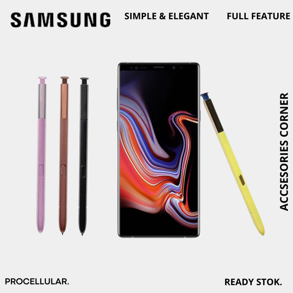 Jual Stylus Samsung Galaxy Note 9 S Pen With Bluetooth Pensil Original ...