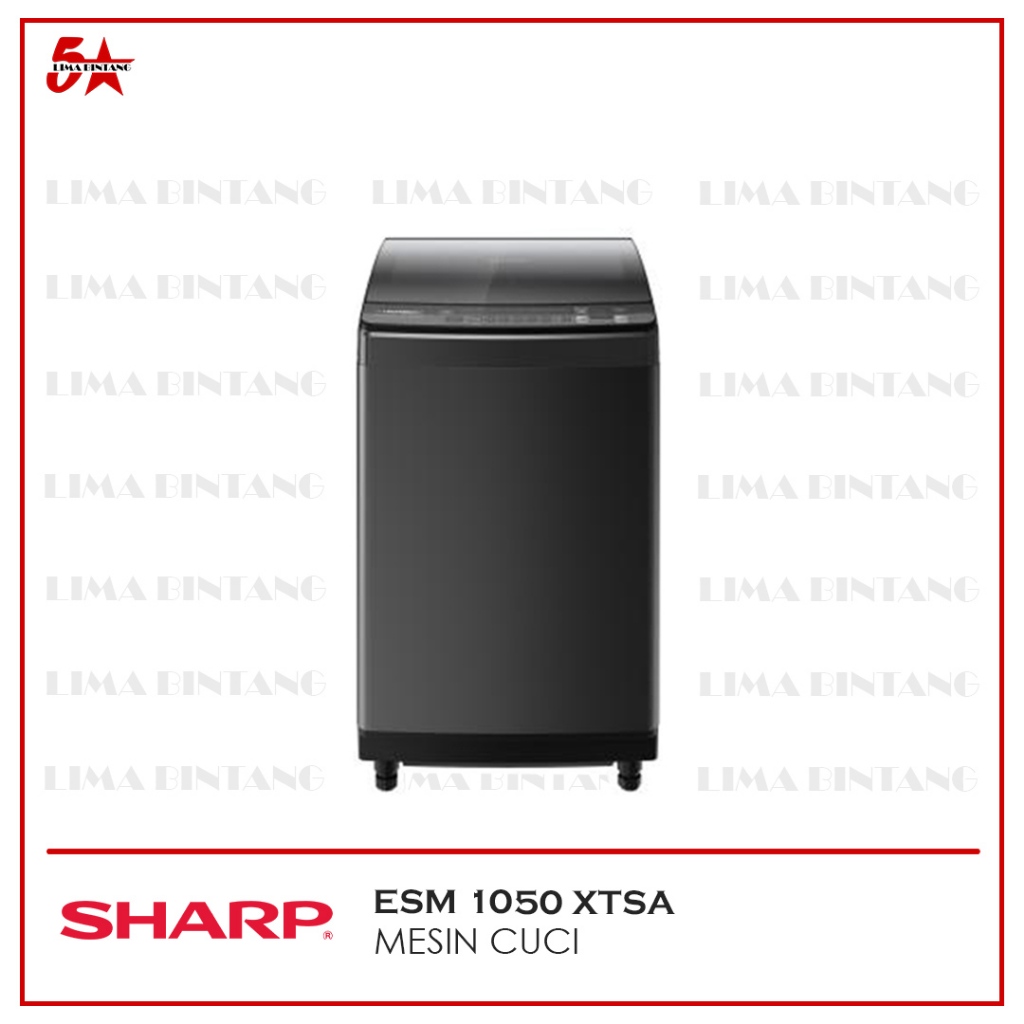 Jual SHARP MESIN CUCI AUTOMATIC 10 KG STAINLESS NEW ESM 1050 XT-SA ...