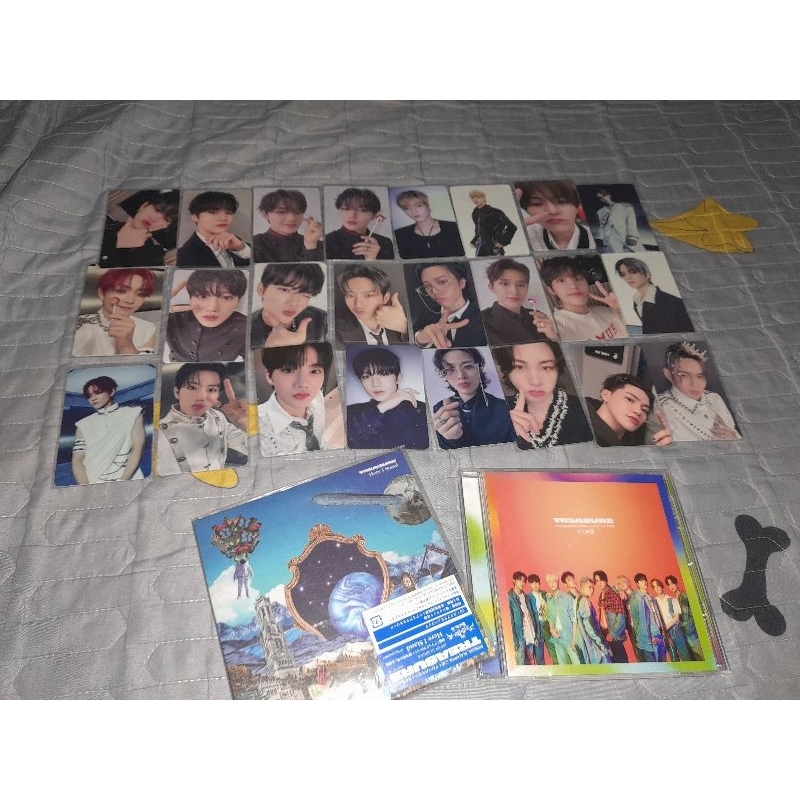 Jual Treasure Album official, Hello japan ver, CD Here I stand | Shopee ...