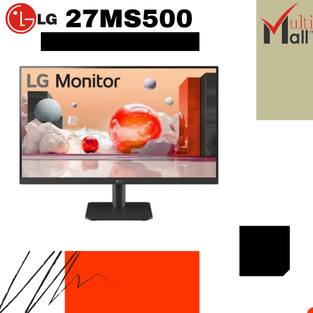 Jual Monitor LG 27MS500-B 27'' FHD monitor with AMD FreeSync 100Hz ...