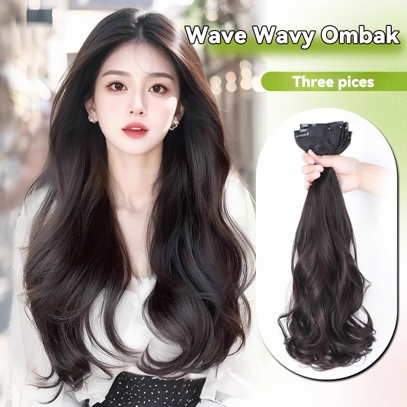 Jual Hairclip korean 3 layer wave Wavy Ombak (3 lembar) hair clip korea ...