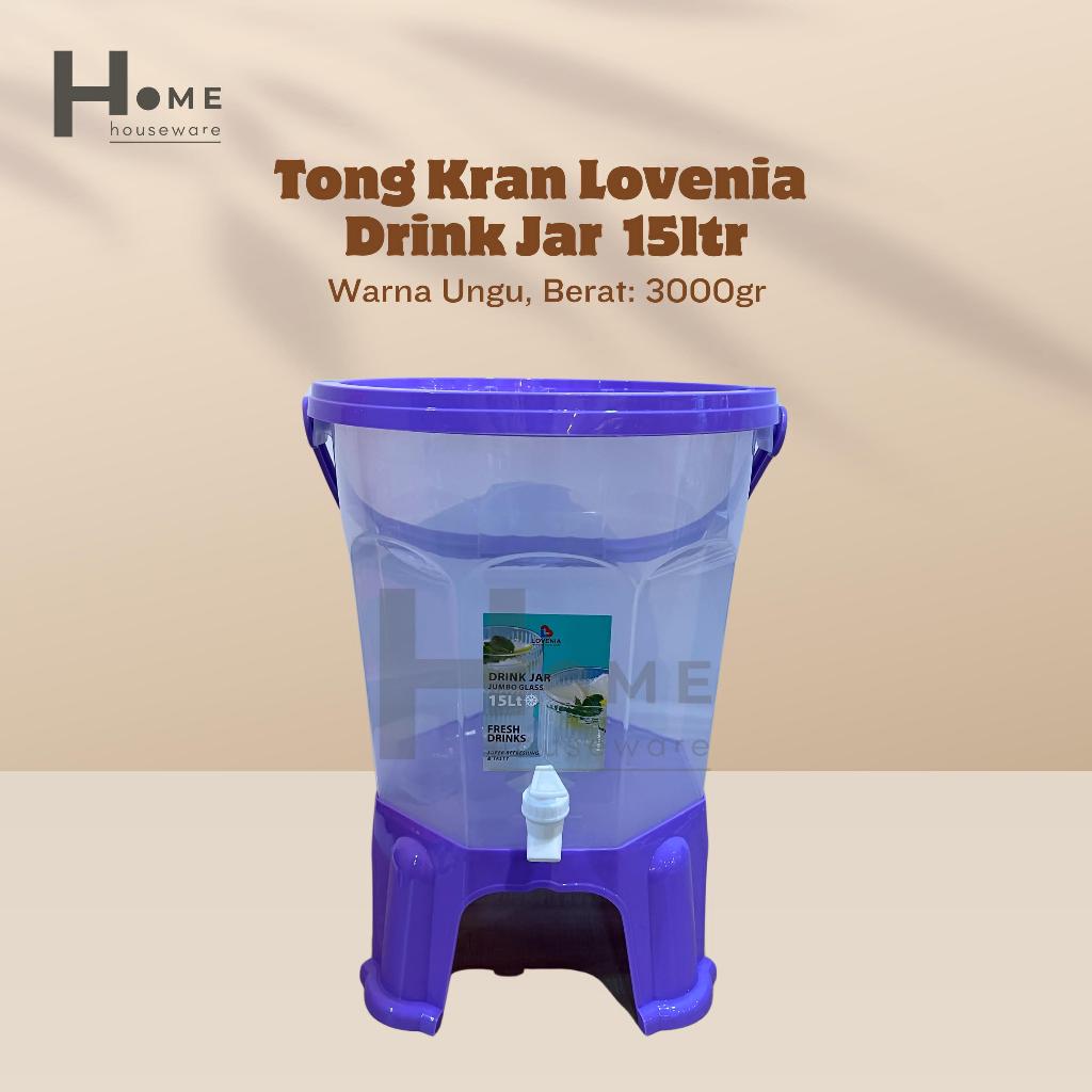 Jual TONG KRAN LOVENIA DRINK JAR 15Ltr | WADAH ES JUALAN | WADAH JUS ...