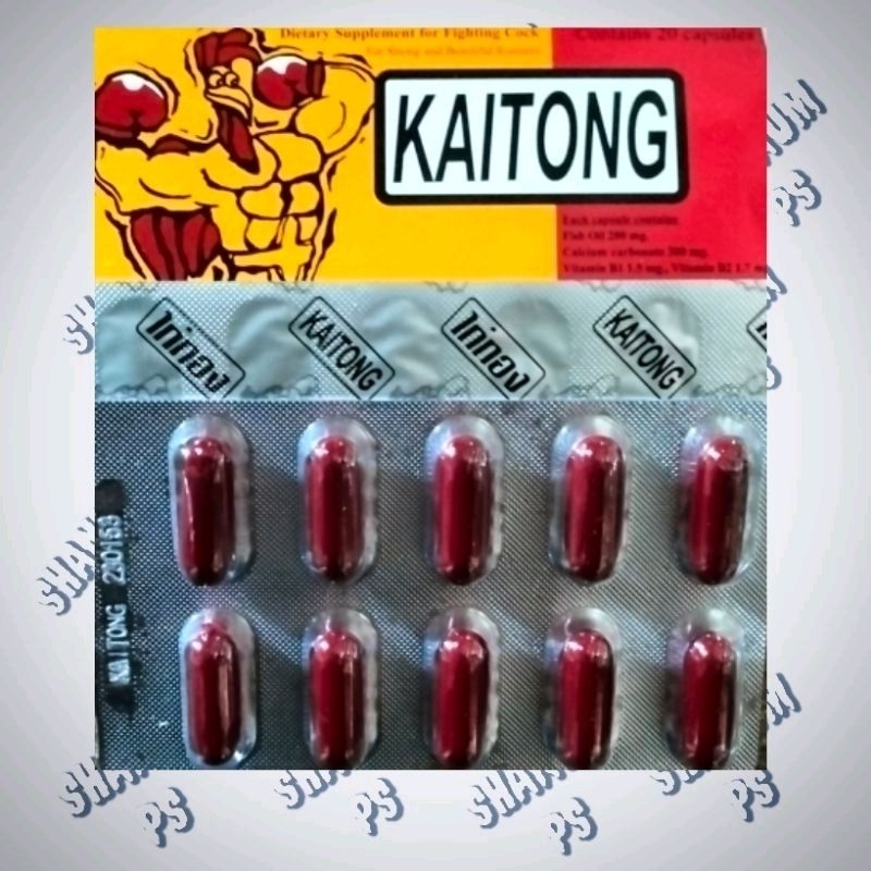 Jual KAITONG SUPLEMENT VITAMIN AYAM ORI import THAILAND isi 20 tablet/2 ...