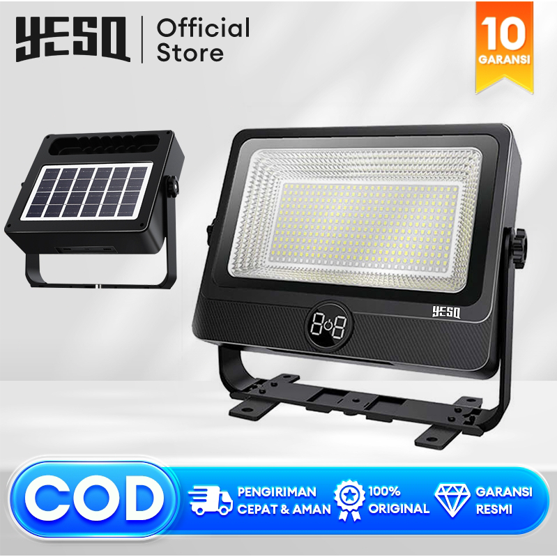 Jual YESQ Lampu Tenaga Surya Layar Digital Camping Magnetik Emergency ...