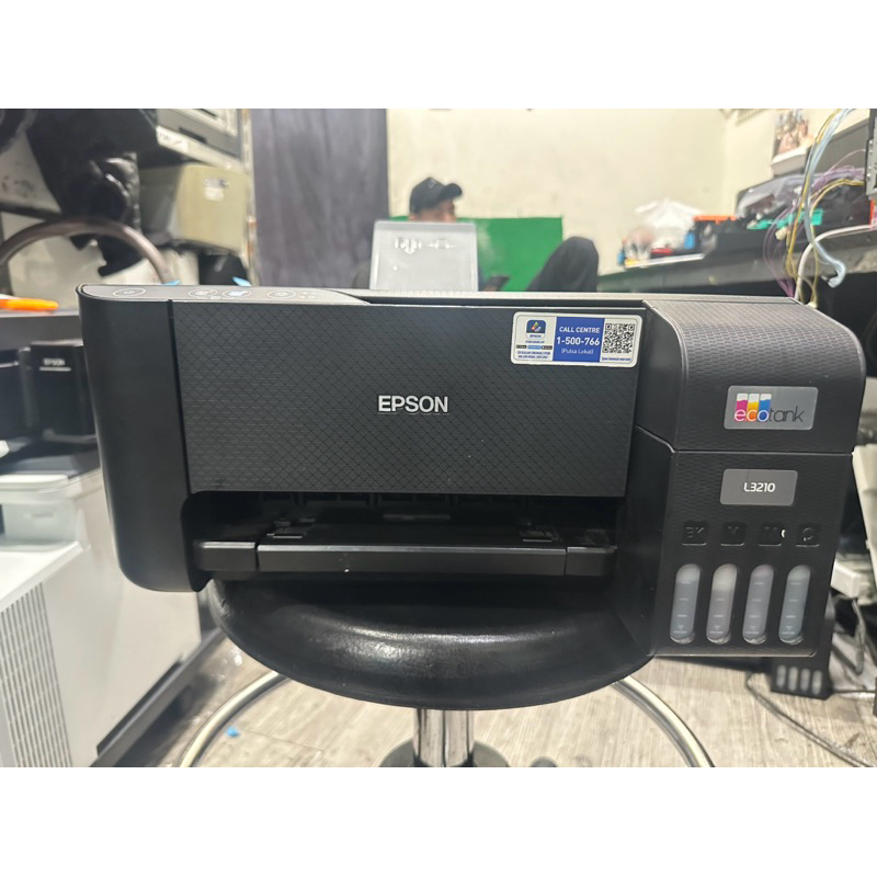 Jual Perinter Epson l3210 Print,Scan,copy All in-one (Scond) | Shopee ...