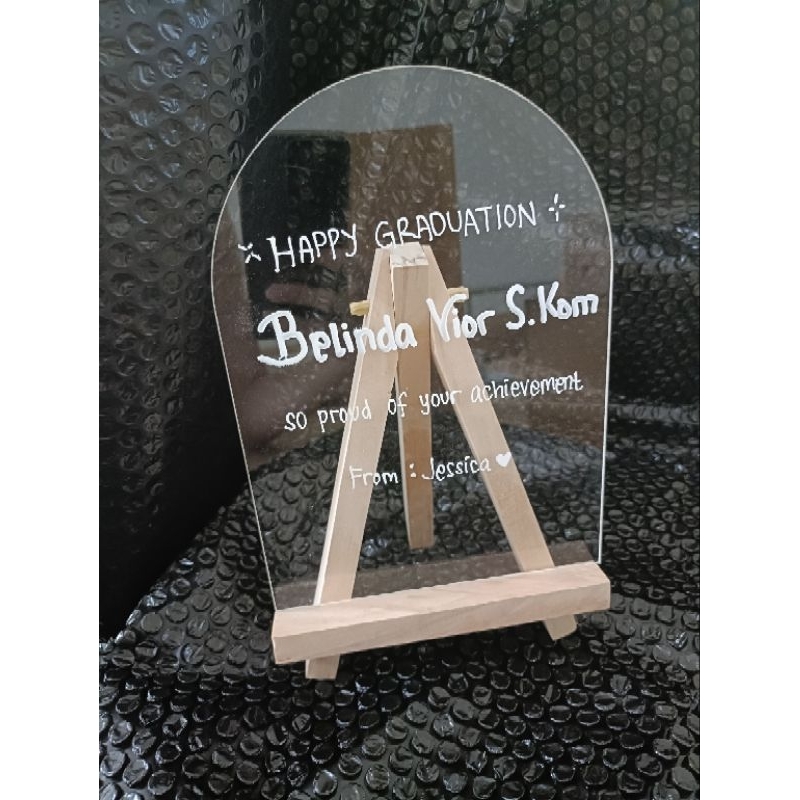 Jual ELSTUFF STAND KAYU AKRILIK / STAND KAYU EASEL / STAND KAYU GRAND ...