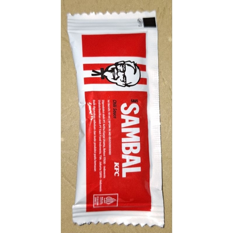 Jual KFC Saus Sambal (Hot Tasty) Sachet Kecil 10 gr | Shopee Indonesia