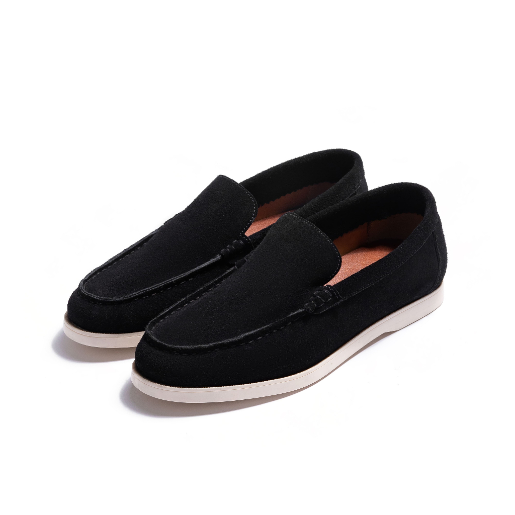 Jual Walko - Sepatu Sneakers Pria Slip on Casual Luca Prana Black ...