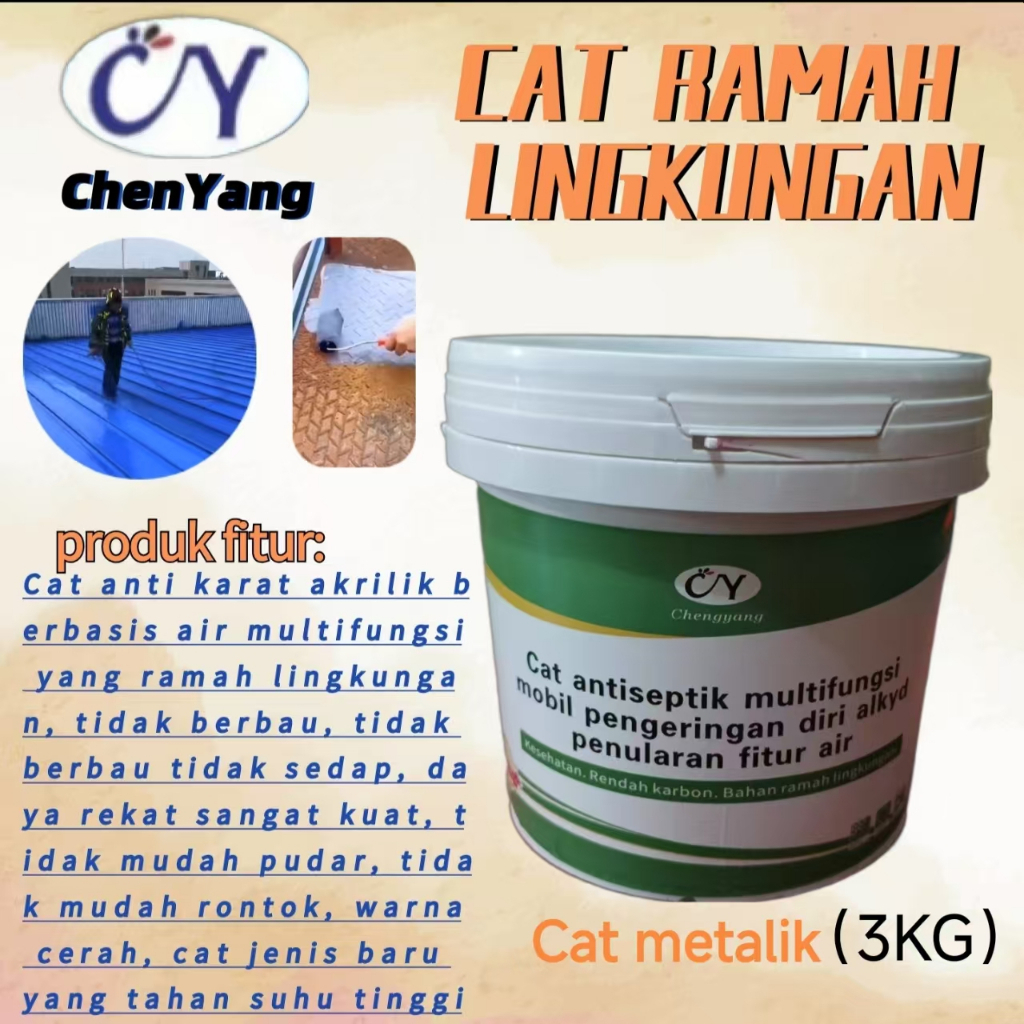 Jual CHENYANG MEREK:CAT metalik Canggih multifungsi dan ramah ...
