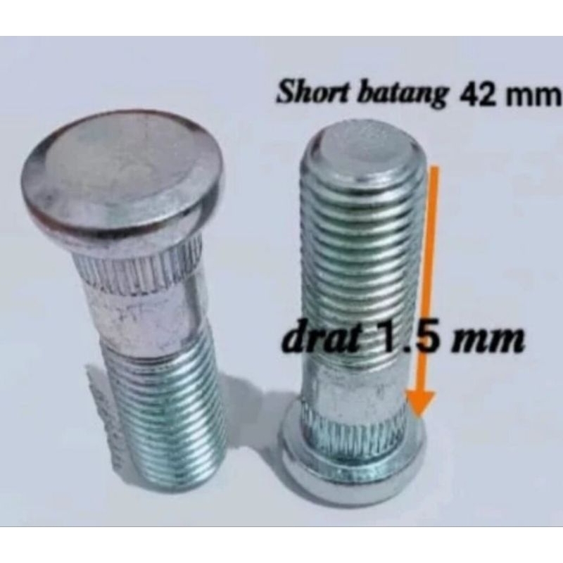 Jual Baut Roda Roda Honda BRIO, MOBILIO, BRV,CRV,Freed Harga 1 Pcs ...