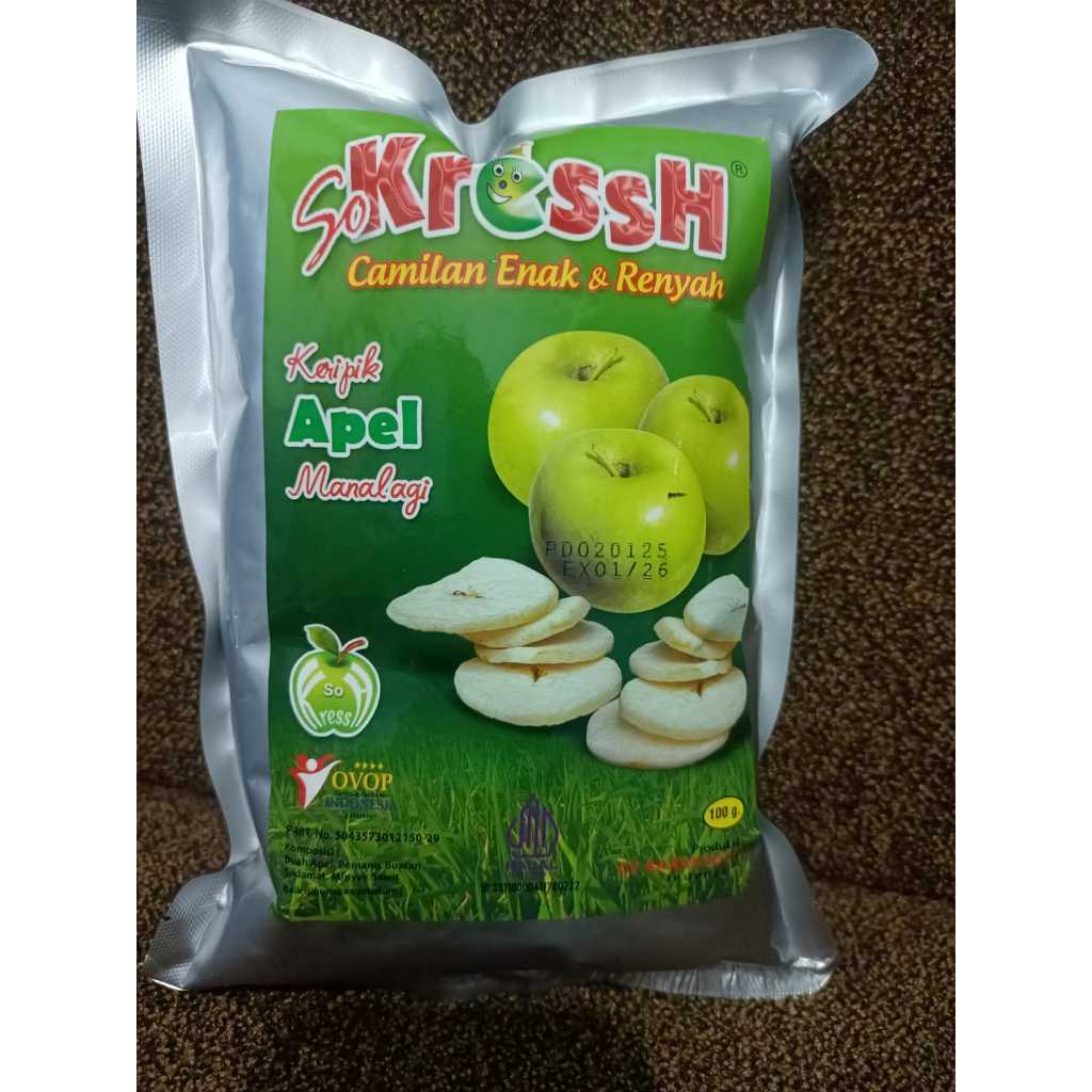 Jual Keripik Buah Apel (100 gr) | Shopee Indonesia