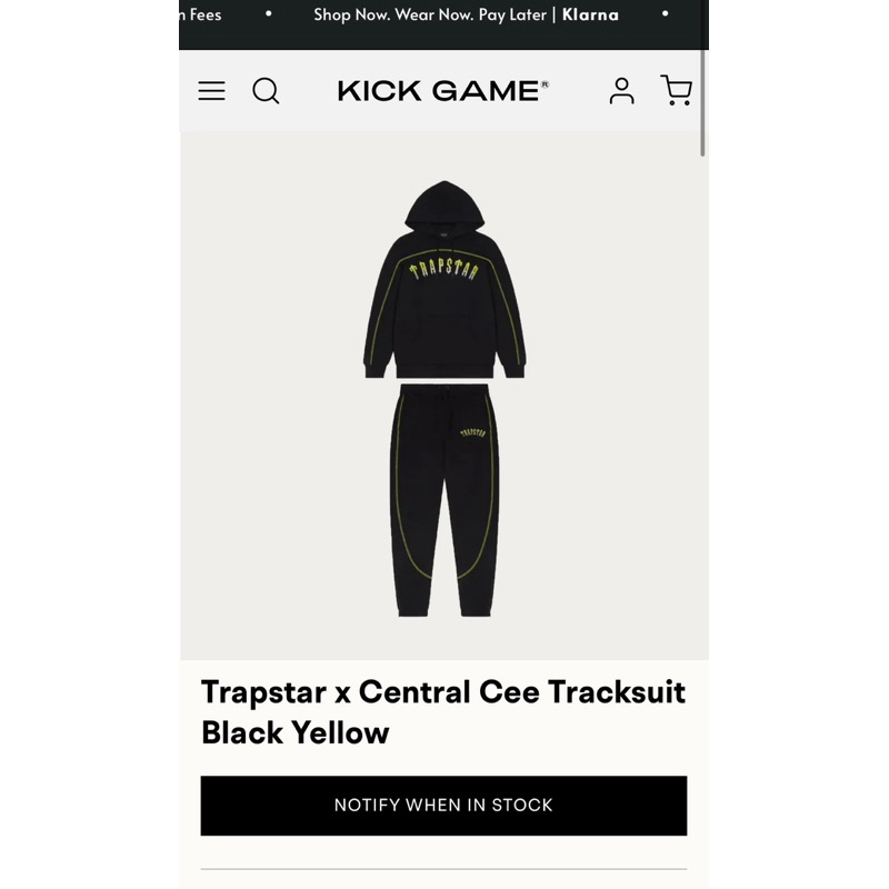 Jual Trapstar yellow line x cench Hoodie | Shopee Indonesia