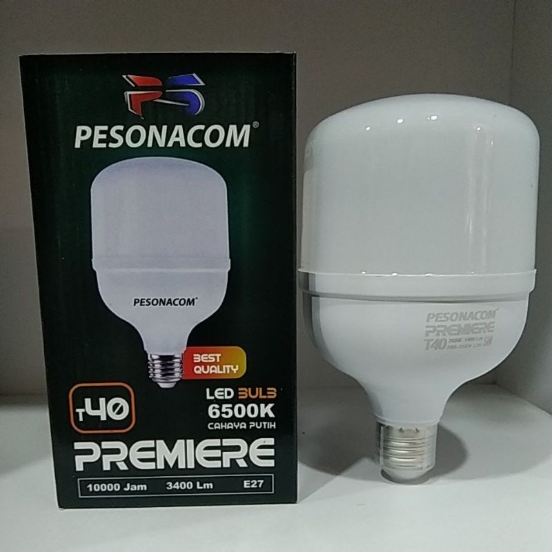 Jual LAMPU LED PESONA COM PREMIERE GARANSI DAYA 40 WATT SNI | CAHAYA PUTIH TERANG | Shopee Indonesia