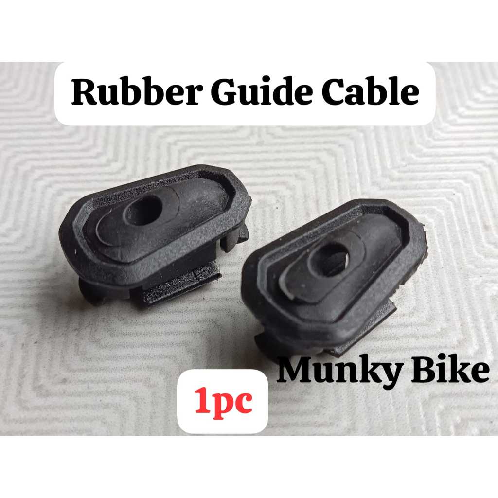 Jual Rubber Plastic Jalur 1 Lubang Inner Cable Tutup Guide Karet ...