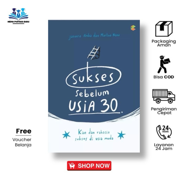 Jual BUKU SUKSES SEBELUM USIA 30 Kiat Dan Rahasia Sukses Di Usia Muda | Shopee Indonesia