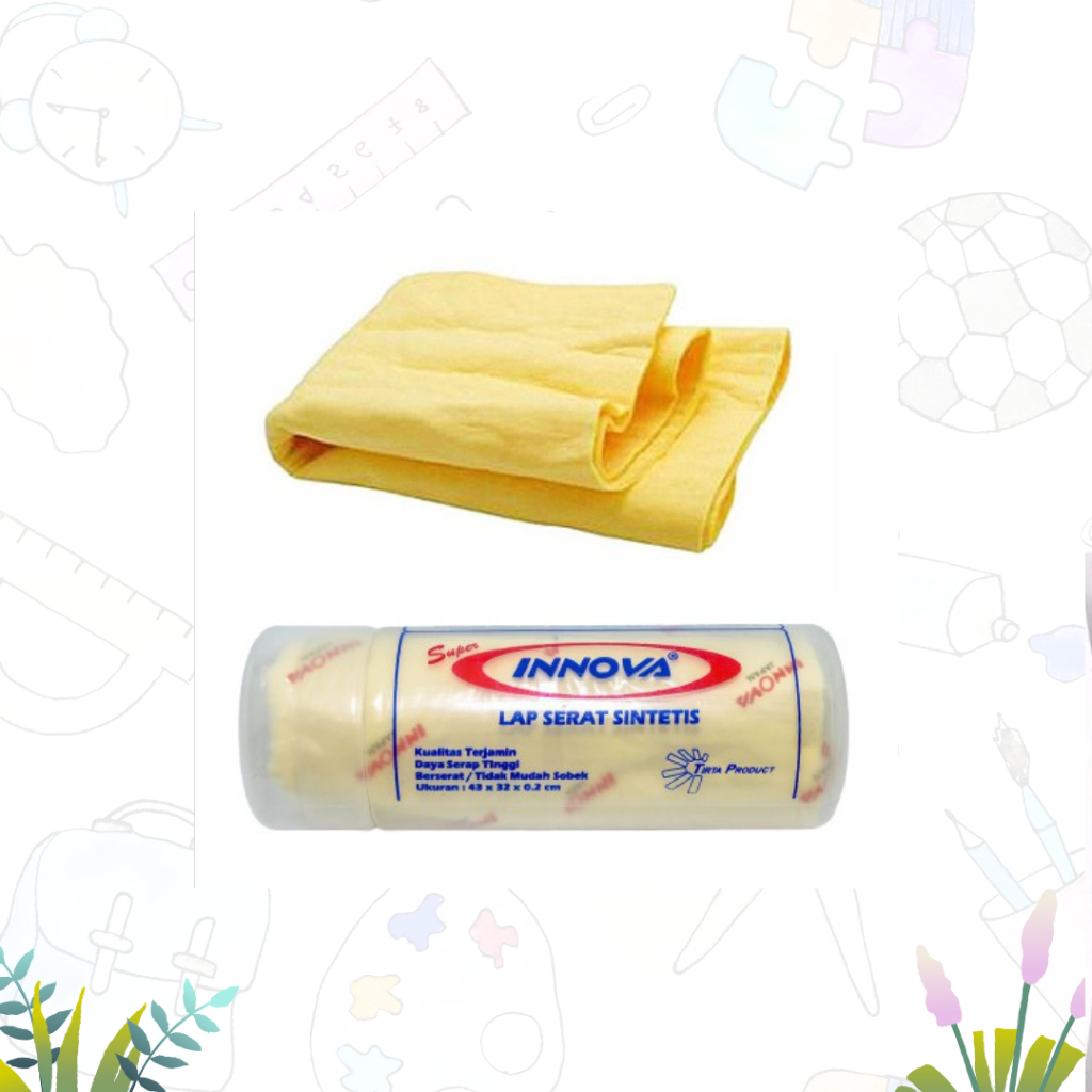 Jual Kanebo Innova Chamois / Kain Lap Serat Sintetis / Lap Serbaguna ...