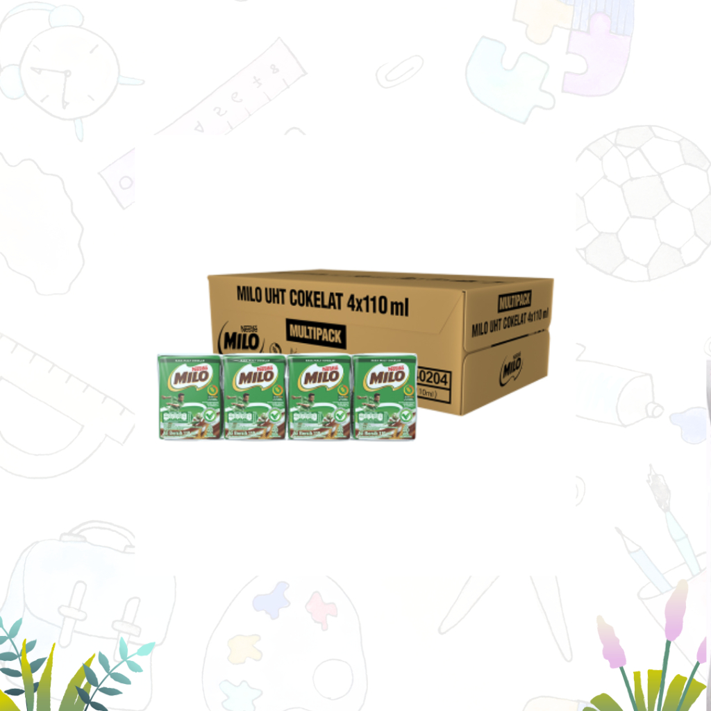 Jual Susu UHT Milo Active Go MINI pack - Netto 110 ml | Shopee Indonesia