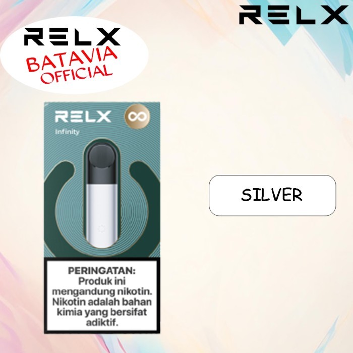 Jual RELX INFINITY DEVICE KIT - SILVER | Shopee Indonesia