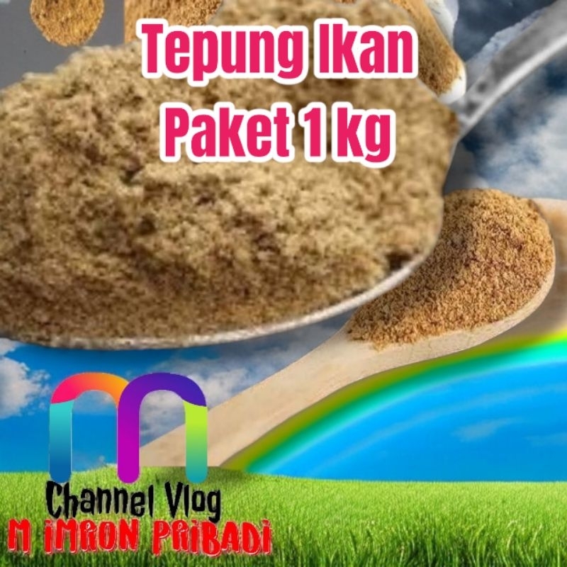 Jual IMRON PRIBADI 1 Kg TEPUNG IKAN Protein Tinggi Cocok Untuk Pakan ...